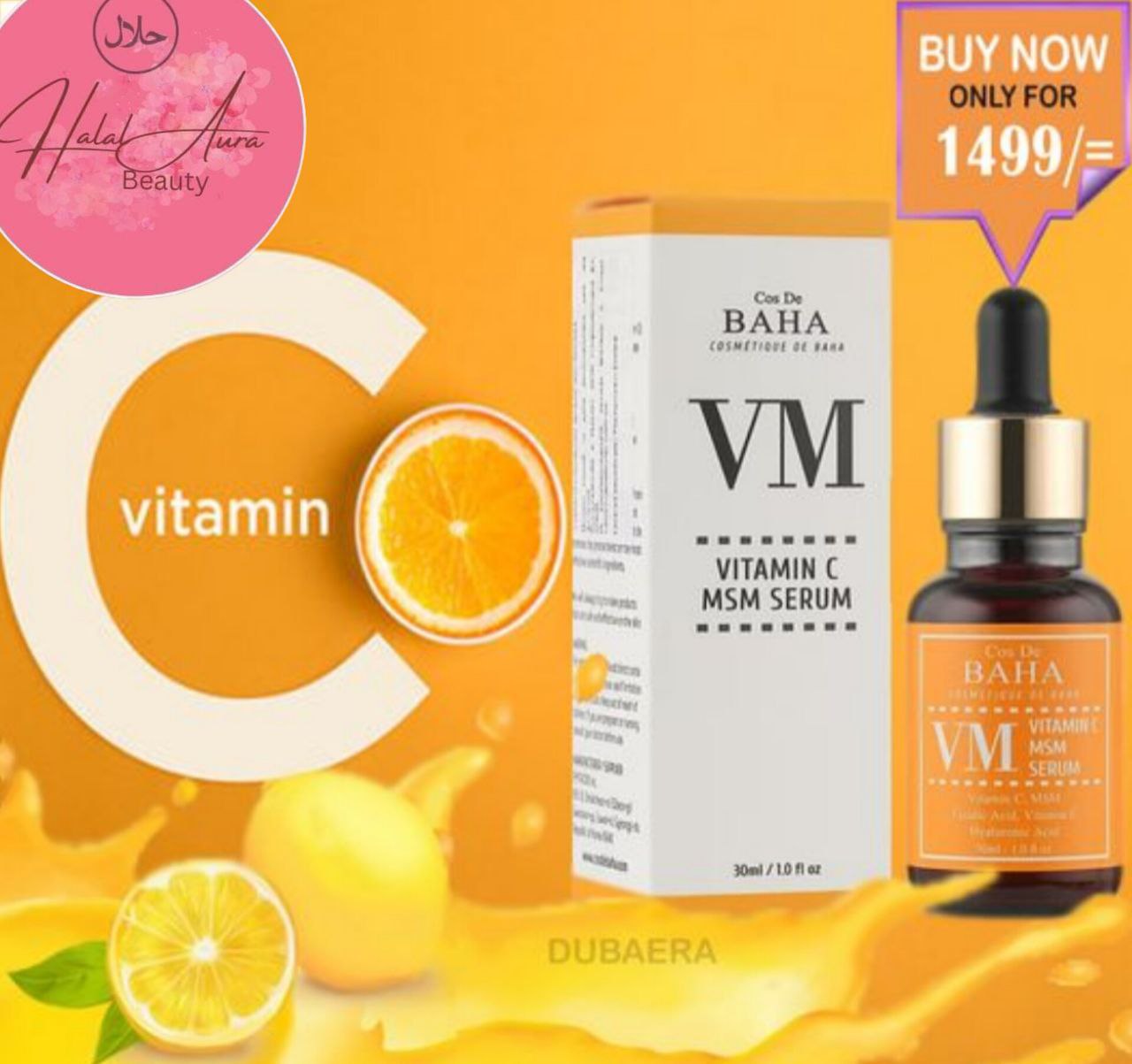 Cos De BAHA VITAMIN C MSM VM SERUM – Islamic Shop